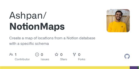 Github Ashpan Notionmaps Create A Map Of Locations From A Notion Database With A Specific Schema