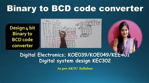 Binary To Bcd Code Converter Code Converter Binary To Bcd Combinational Circuit Youtube
