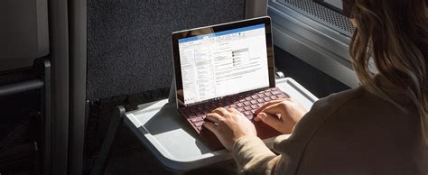 Microsoft Surface Go Type Cover Keyboard With Trackpad And Accelerometer Full Keyboard Compact