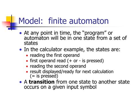 ppt deterministic finite automata in theory of computation powerpoint