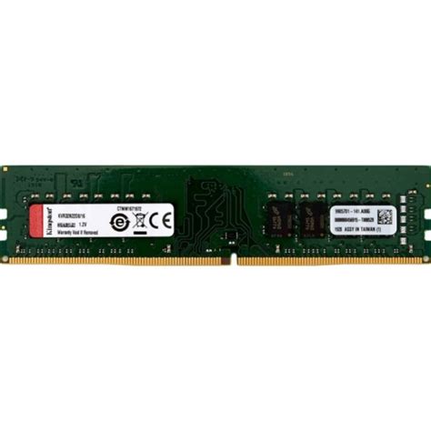 Оперативная память Kingston Ddr4 32gb 3200mhz Pc 25600 Kvr32n22d8 32 — купить по низкой цене в
