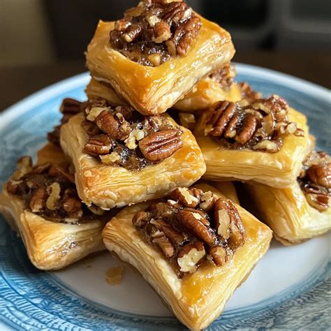 Puff Pastry Pecan Pie Bites