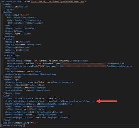 Logon Settings And Logging For Successful And Unsuccessful Login