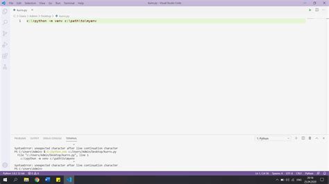 Virtual Environment Python3 Beginner Windows 10 Python The