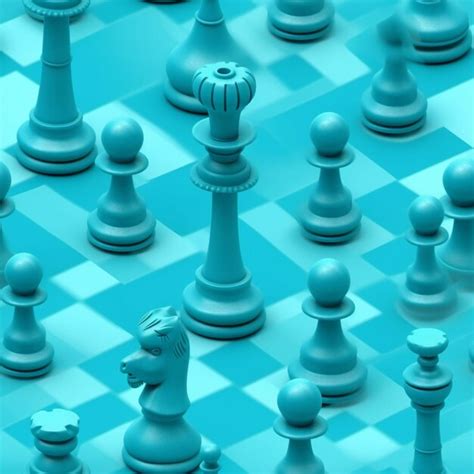 Premium Photo A Close Up Of A Chess Board With A Chess Piece In The Middle Generative Ai