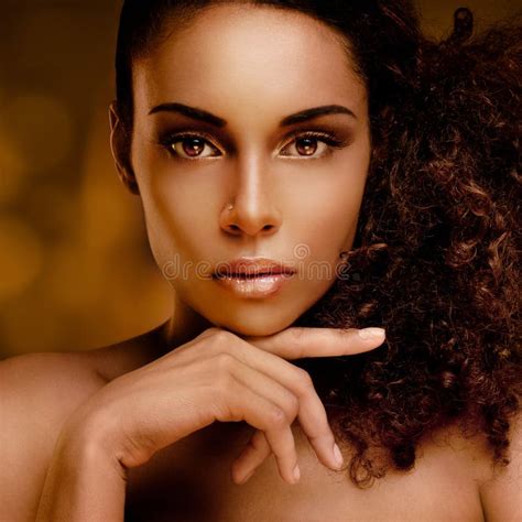 Belleza Africana Foto De Archivo Imagen De Color Pelo
