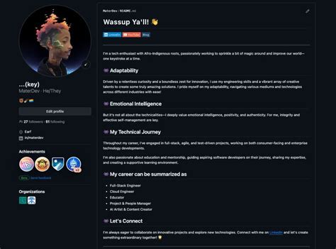 🔑 On Linkedin Its Been A While Since I Updated My Github And Bio