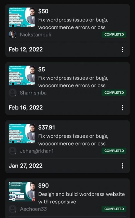 Jubair Web Developer On Linkedin My Fiverr Is Full Of Work I Am Happy When The Client Is Happy