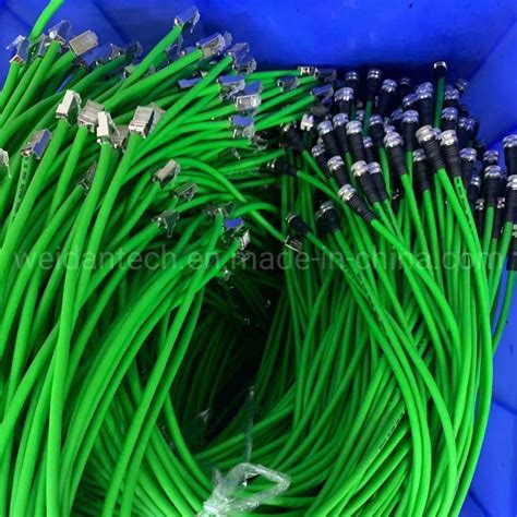 Rj45 8p8c To M12 8pin Female Profinet Industrial Ethernet Cable Ip67 M12 And Sensor Cable