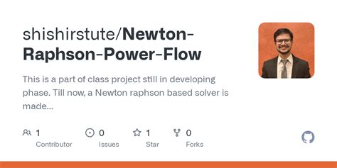 Github Shishirstutenewton Raphson Power Flow This Is A Part Of