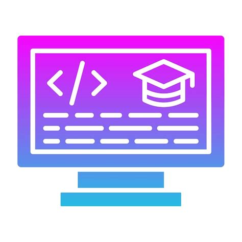 Premium Vector Web Programming Icon