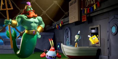 Spongebob Squarepants Titans Of The Tide Brings Back Mindy From The Movie