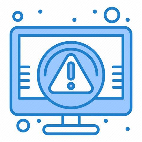 Computer Data Error Pc Screen Icon Download On Iconfinder
