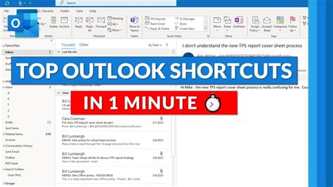 Top Microsoft Outlook Keyboard Shortcut Keys In Minute Outlook Tips And Tricks For