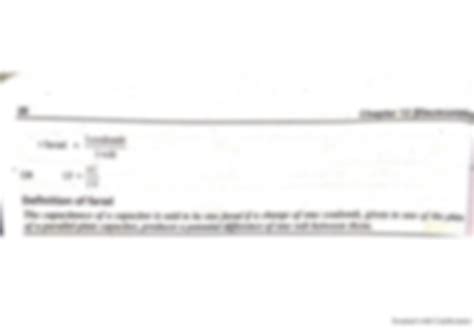 Solution What Is Capacitor And Capacitance Of A Capacitor And What Is Si Unit Of Capacitance