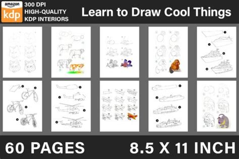 Learn To Draw Cool Things Grafica Di Breakingdots · Creative Fabrica
