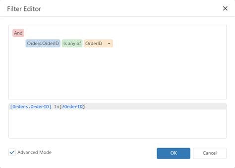 Use Query Parameters Business Intelligence Dashboard Devexpress Documentation
