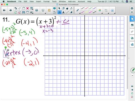 SOLVED Sketch The Graph Of Each Quadratic Function Label The Vertex And Sketch And Label The