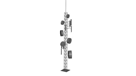 Obj File Telecom Tower 🎲・3d Printing Design To Download・cults