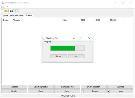 Duplicate File Eraser That Allows You To Search And Delete Duplicate Files Even In Multiple