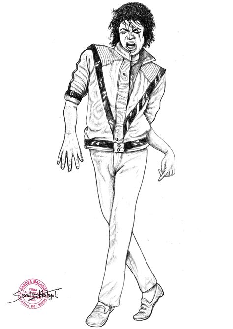 How To Draw Michael Jackson At Ruby Gagnon Blog