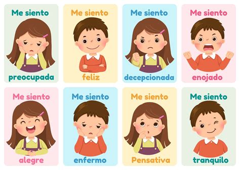 Tarjetas De Las Emociones Divertidas Actividades Para Aprender Sobre