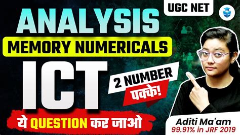 Ugc Net Paper 1 Ict Numericals Ugcnet Dec Exam Analysis Based Questions In Ict Vision