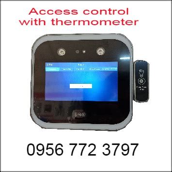 Thermometer Face Recognition Access Control Rfid Access Control With Temperature Biometric