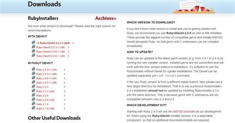 Anime Jepang Instalasi Pemograman Ruby Bersama Windows