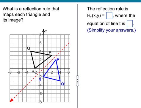 Solved What Is A Reflection Rule That The Reflection Rule Is Rtxy
