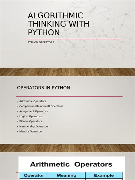 2python Operators Pdf