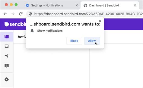 Notifications Desk Guide Sendbird Docs