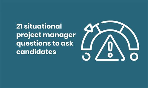 69 Project Manager Interview Questions Tg