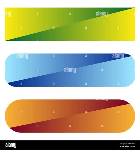 Rectangular Colored Plates Rectangle Pattern Gradient Color Vector Illustration Eps 10 Stock