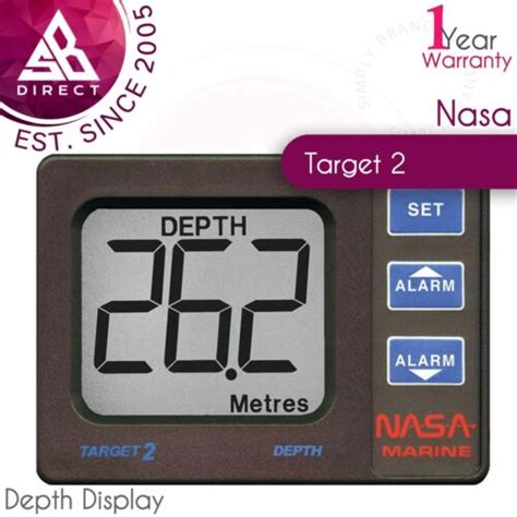 Nasa Marine Target 2 Boats Depth Sounder Instrument Display Only│tar Depthds Ebay Uk