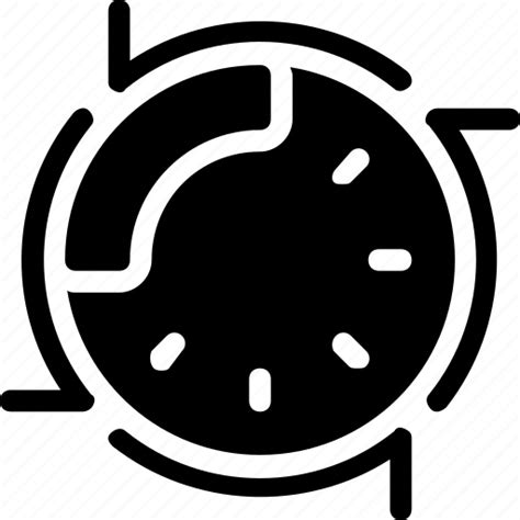 Arrow Clock Time Timer Icon