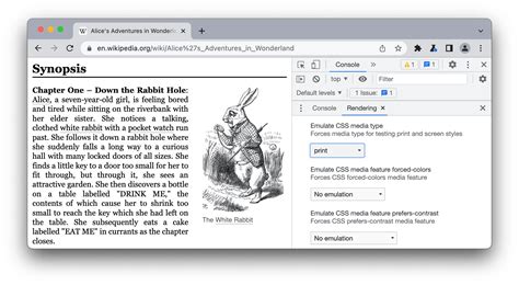 Emulate CSS Media Features Chrome DevTools Chrome For Developers