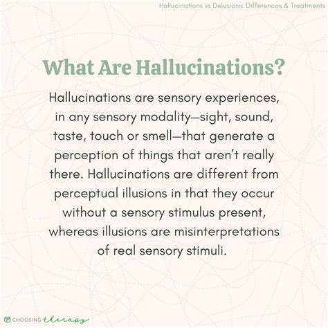 Delusions Vs Hallucinations Understanding The Differences