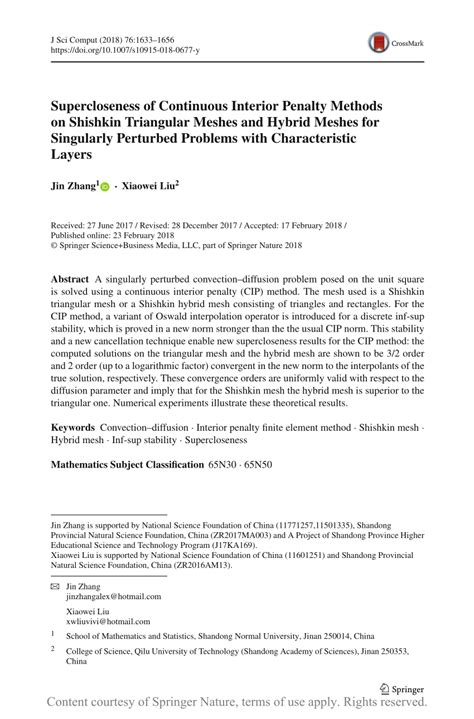 Supercloseness Of Continuous Interior Penalty Methods On Shishkin