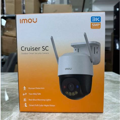 Camera Wifi Imou Cruiser Sc 3k 5mp K7fp Ngoài Trời Xoay 360 Độ Đàm