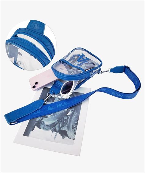 Mlb Los Angeles Dodgers Clear Mini Sling Stadium Bag Montana West Montana West World