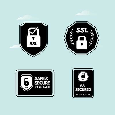 Ssl Badge Vector Art Icons And Graphics For Free Download
