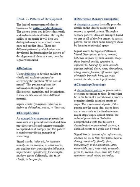 Patterns Of Developmental Pdf