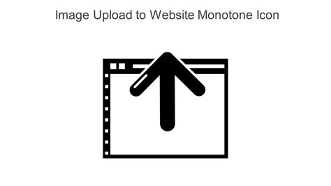 image upload to website monotone icon in powerpoint pptx png and