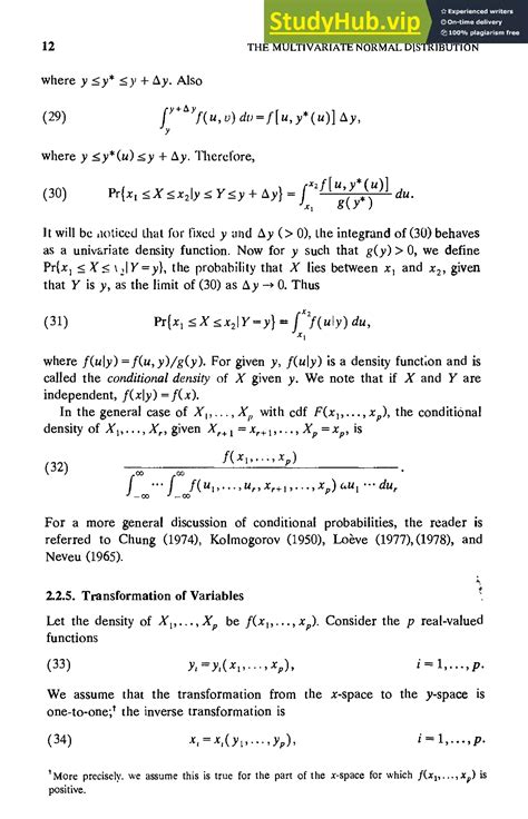 An Introduction To Multivariate Statistical Analysis Third Edition Pdf