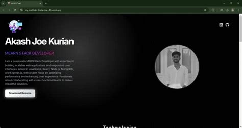 Akash Joe Kurian On Linkedin Webdevelopment Reactjs Tailwindcss