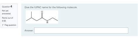 Solved Question Classify The Following Molecules Based On Chegg