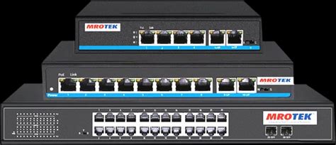 24 Port Router Switches Mro Tek Lavender Series Managed 10g Uplik Stackable Switch At ₹ 8001