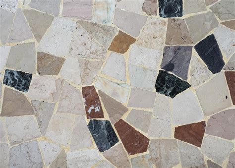Fondo De Textura De Azulejos Opus Incertum Foto Premium
