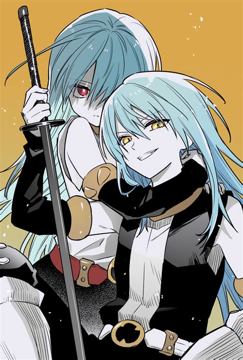 Rimuru Tempest And Ciel Tensei Shitara Slime Datta Ken Drawn By Shake
